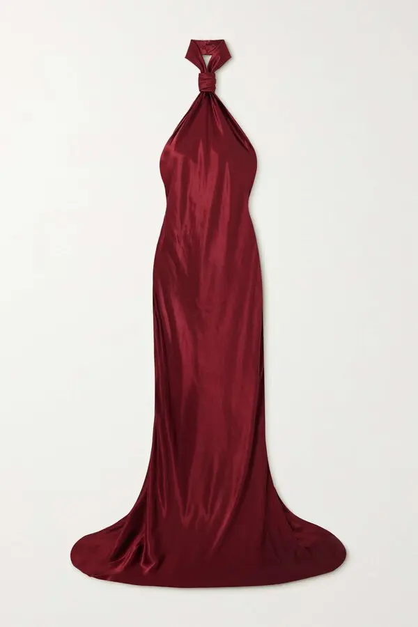 ANN DEMEULEMEESTER Ingeborg Satin Gown
