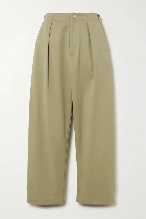 Burberry Cotton Tapered Trousers