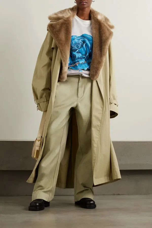 Burberry Cotton Tapered Trousers