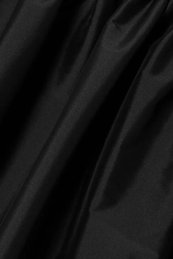 Bernadette Bobby Gathered Taffeta Maxi Dress