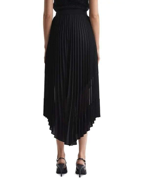 REISS Dina Pleated Skirt
