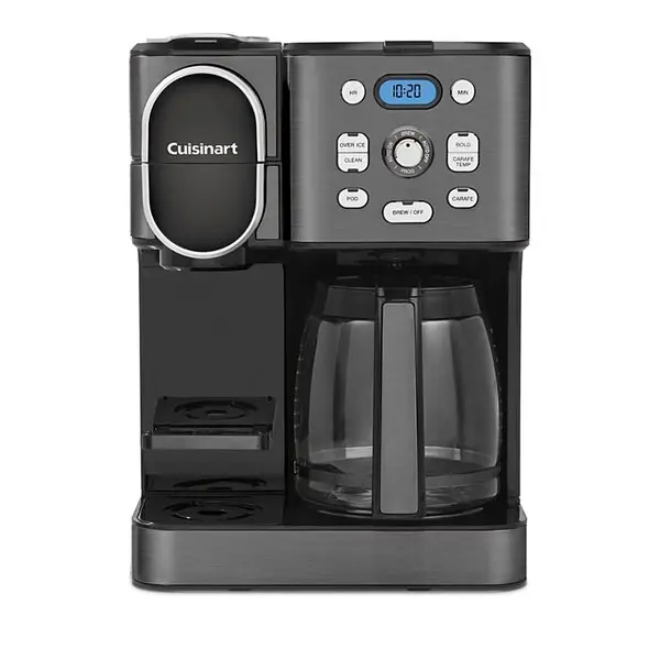CUISINART Ss-16bks Coffee Center 2-in-1 Coffeemaker Stainless - Black