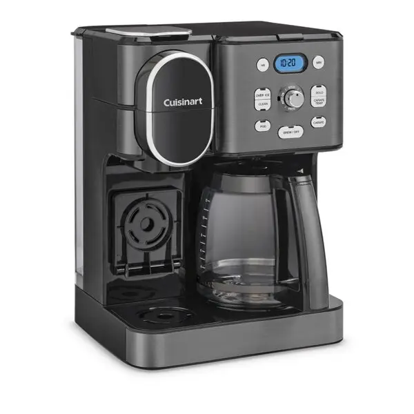 CUISINART Ss-16bks Coffee Center 2-in-1 Coffeemaker Stainless