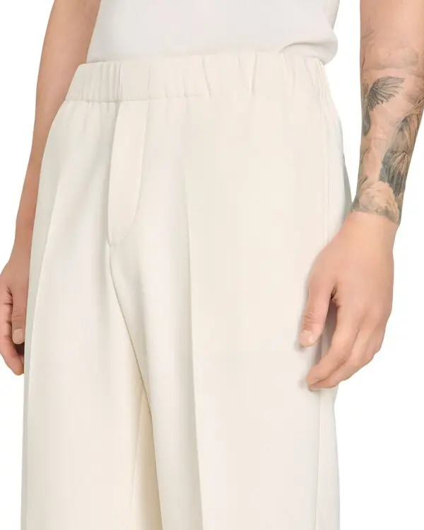 Sandro Wide Leg Trousers - Ecru
