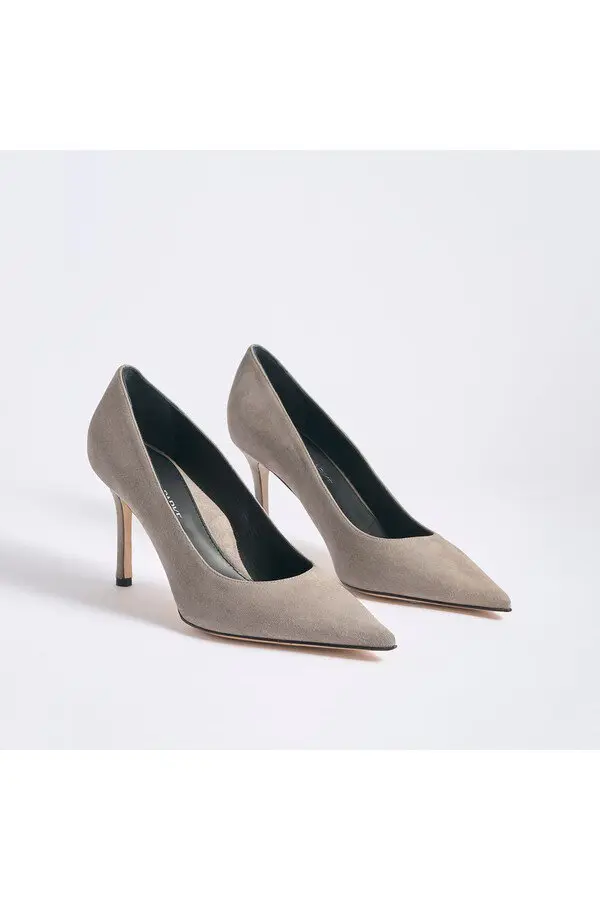 Marion Parke Classic Pump 85 | Koala Suede