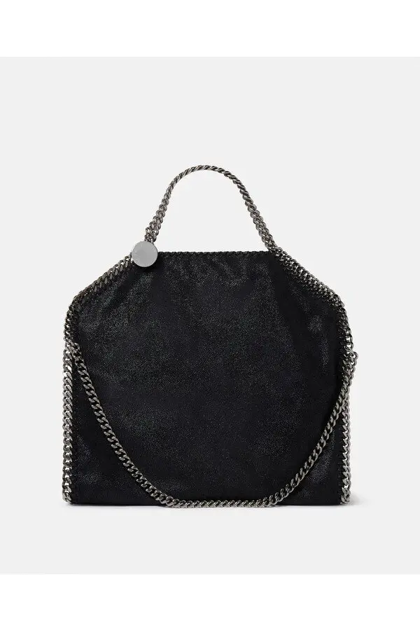 Stella McCartney Falabella Fold-over Tote Bag - Black