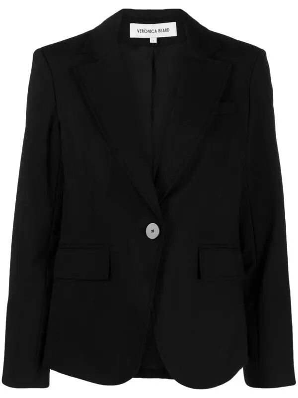 Veronica Beard Single-breasted Wool-blend Blazer