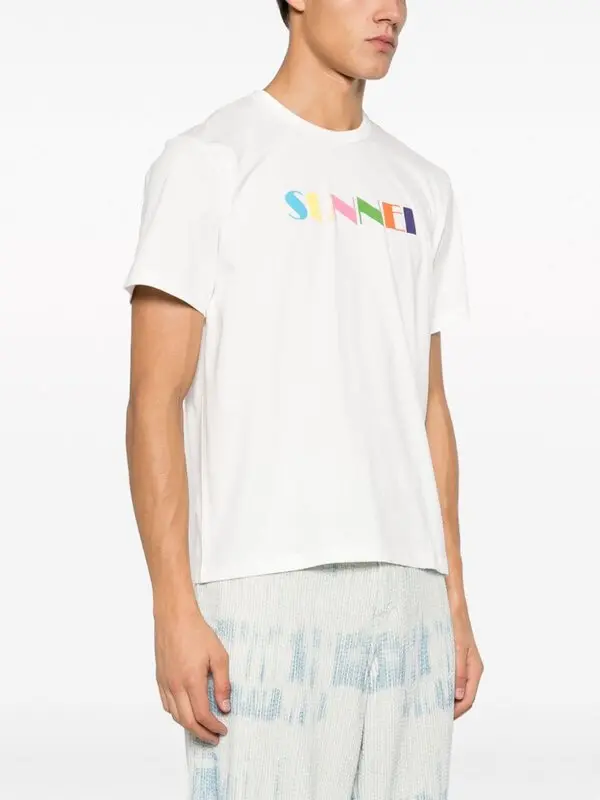 Sunnei Logo-print Organic-cotton T-shirt