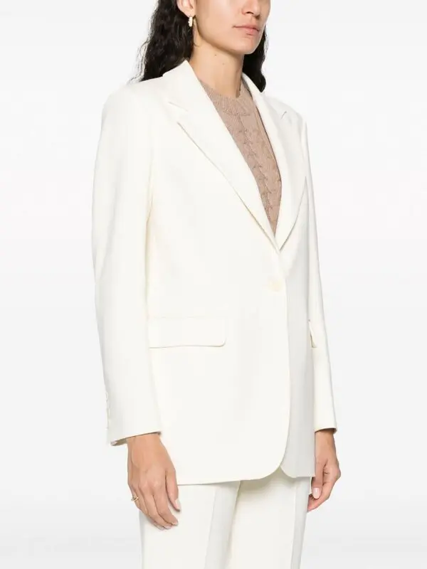 P.a.r.o.s.h Single-breasted Blazer - White