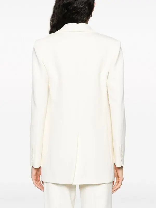 P.a.r.o.s.h Single-breasted Blazer - White
