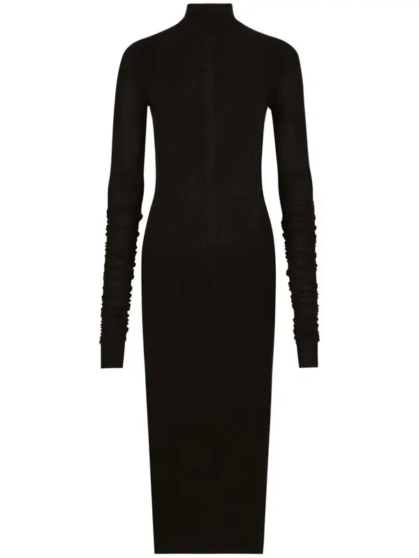 Dolce & Gabbana Midi Lace-panel Dress