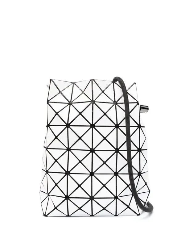Issey Miyake Wring Geometric Panelled-design Shoulder Bag - White