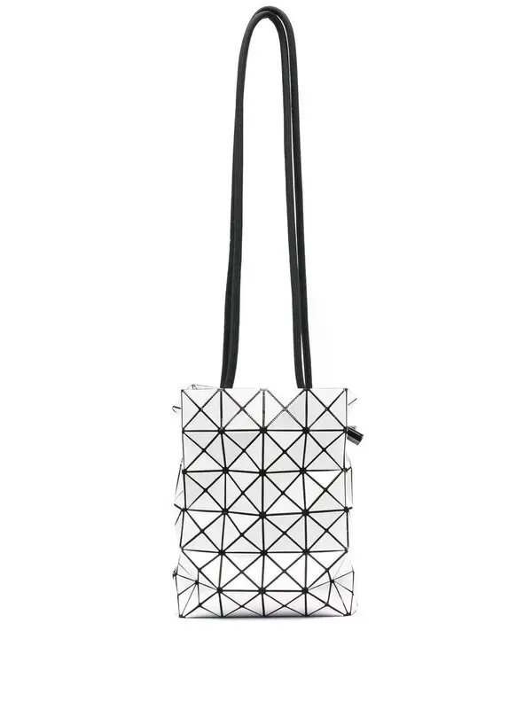 Issey Miyake Wring Geometric Panelled-design Shoulder Bag - White