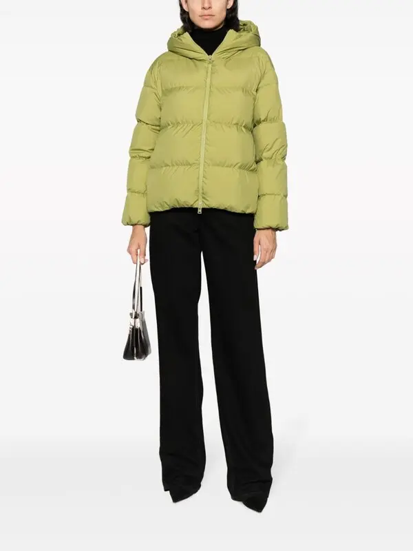 Herno Zip-up Hooded Down Jacket