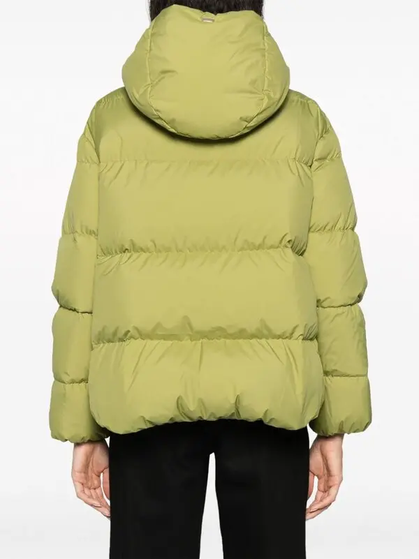 Herno Zip-up Hooded Down Jacket