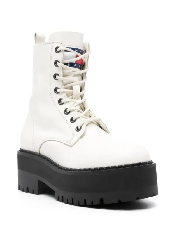 Tommy Hilfiger 60mm Leather Ankle Boots
