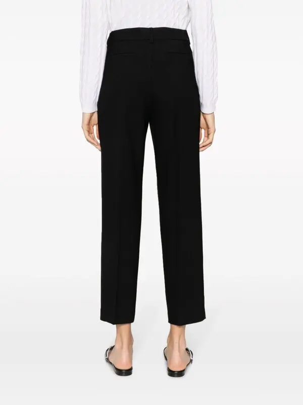 P.a.r.o.s.h Tapered-leg Tailored Trousers - Black