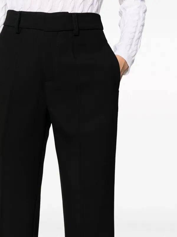 P.a.r.o.s.h Tapered-leg Tailored Trousers - Black