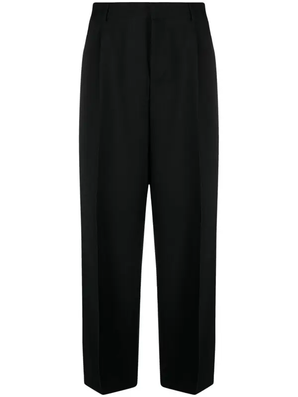 Versace Wool Tailored Trousers