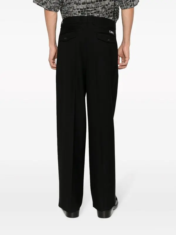 Versace Wool Tailored Trousers