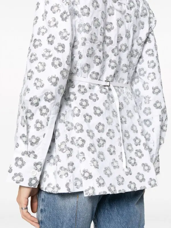 Jacquemus La Chemise Lavoir Brodée Embellished Shirt