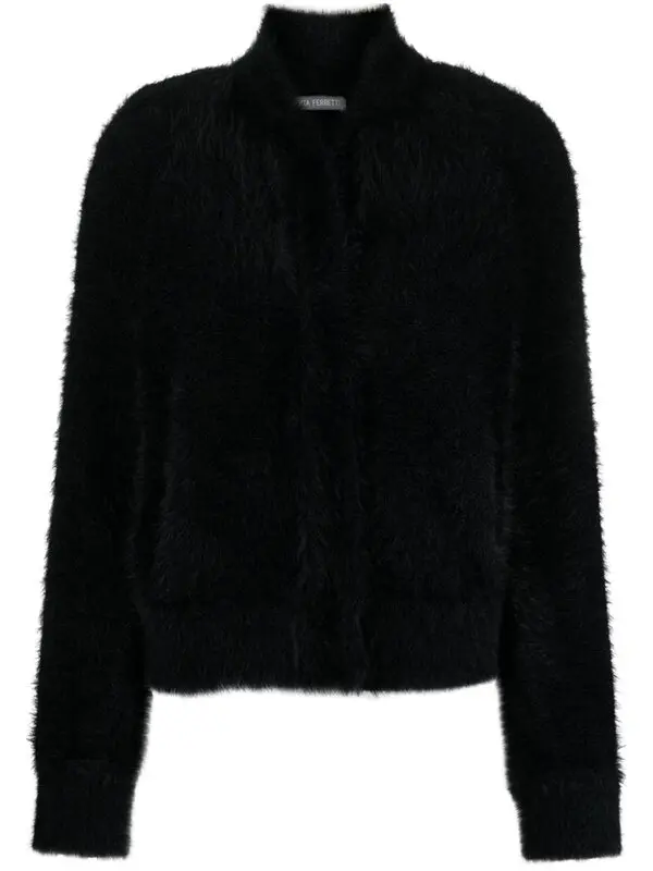 Alberta Ferretti Brushed-effect Cardigan