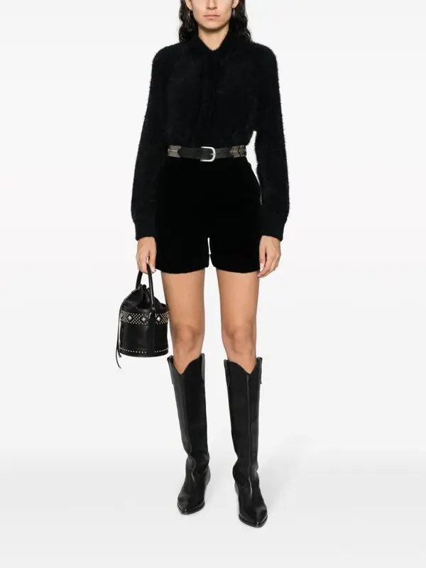 Alberta Ferretti Brushed-effect Cardigan
