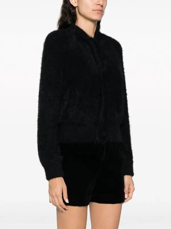 Alberta Ferretti Brushed-effect Cardigan
