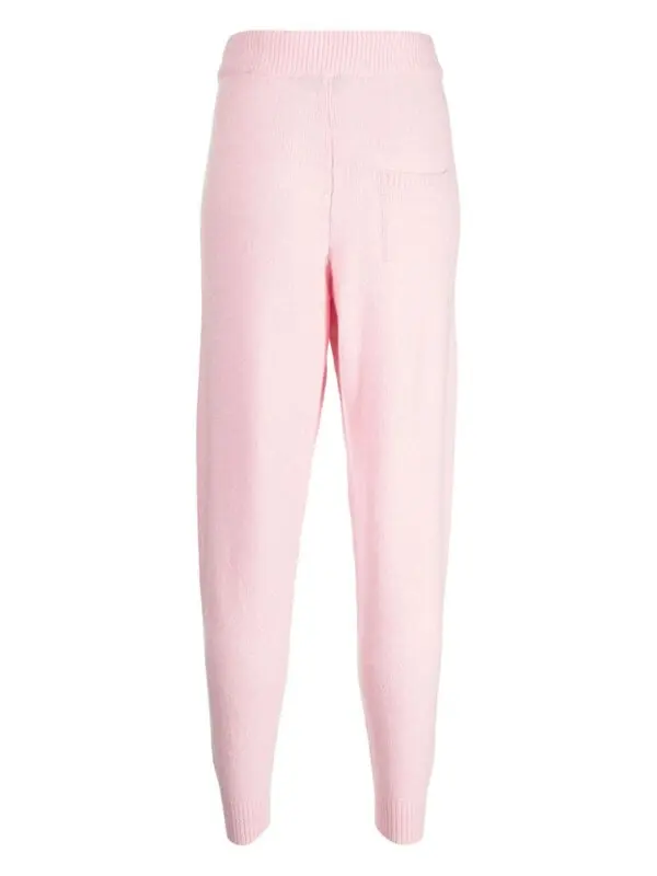 Joshua Sanders Patterned Intarsia-knit Tapered Track Pants