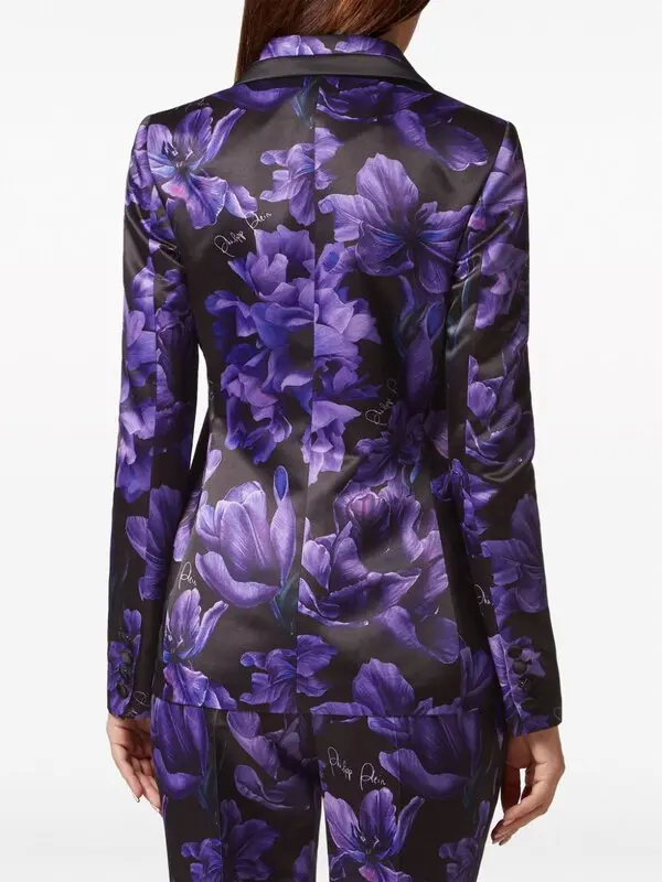 Philipp Plein Floral-print Blazer