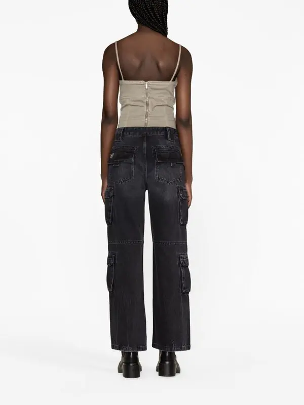 MISBHV Harness Strap Cargo Jeans