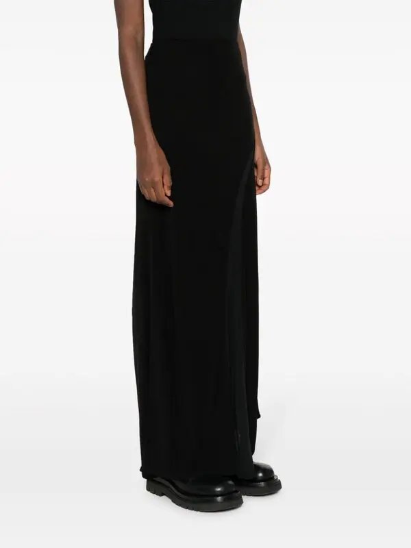 Calvin Klein Draped High-waist Maxi Skirt