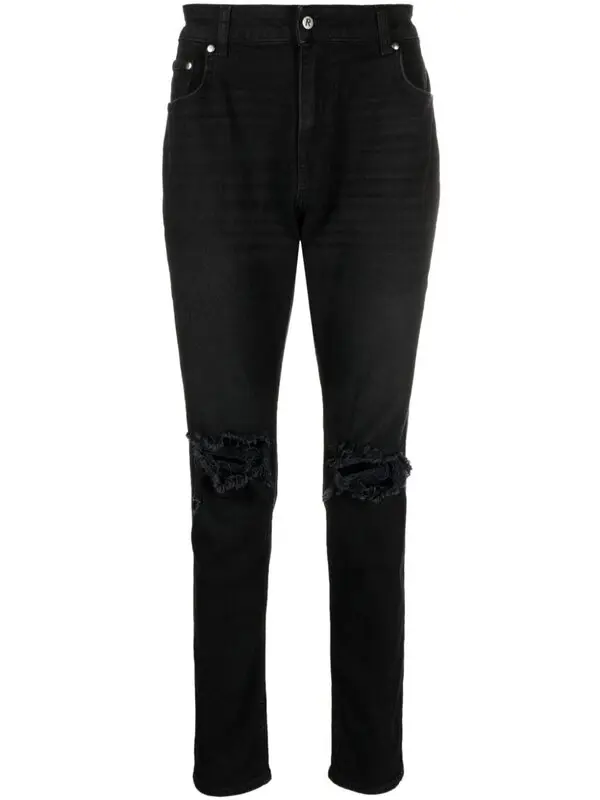 REPRESENT R1 Destroyer Skinny Jeans - Black