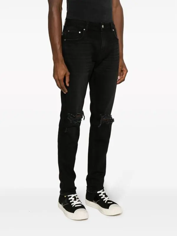 REPRESENT R1 Destroyer Skinny Jeans - Black
