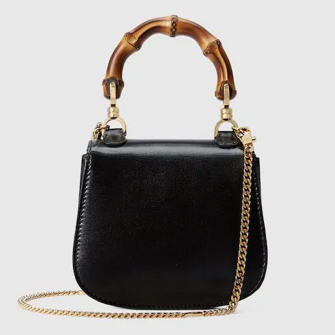 Gucci Bamboo 1947 Nano Bag - Black Leather