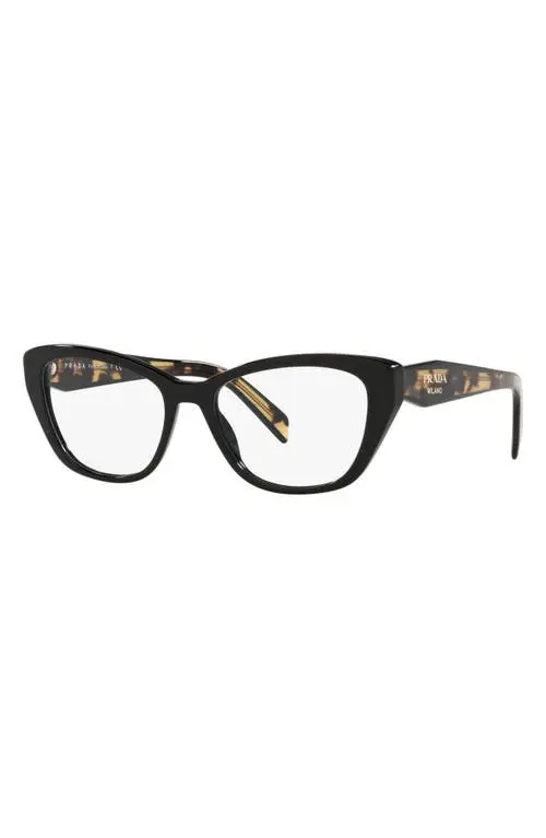 Prada - Prada 52mm Cat Eye Optical Glasses
