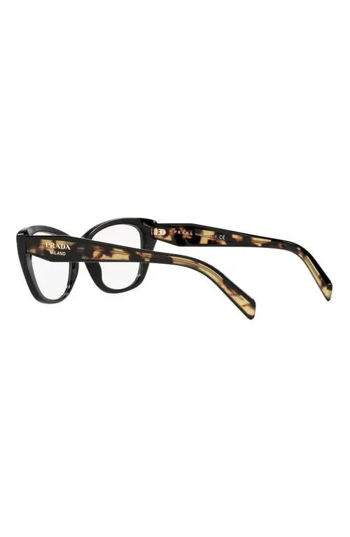 Prada - Prada 52mm Cat Eye Optical Glasses