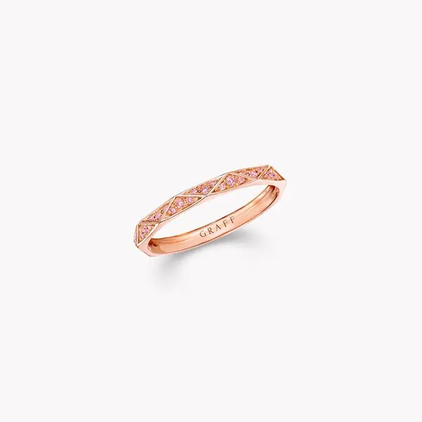 Graff Laurence Signature Diamond Band - Rose Gold