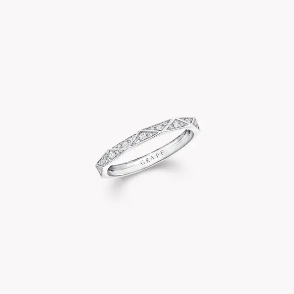 Graff Laurence Signature Diamond Band - White Gold