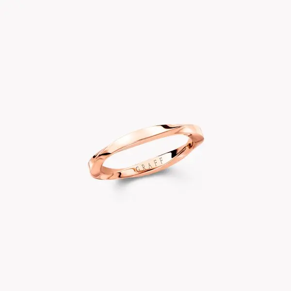 Graff Spiral Band - Rose Gold