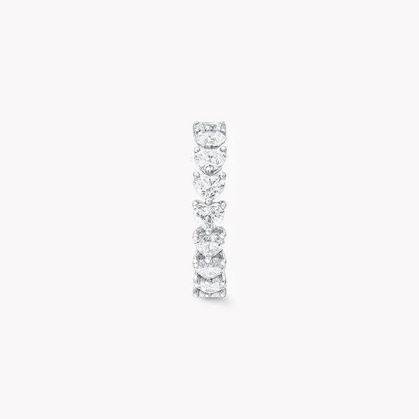 Graff Heart Shape Diamond Eternity Ring