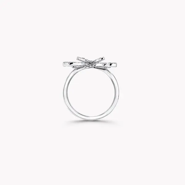 Graff Butterfly Silhouette Diamond Mini Ring