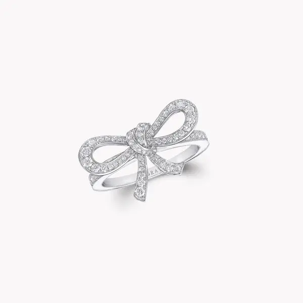 Graff Tilda's Bow Mini Diamond Ring - White Gold
