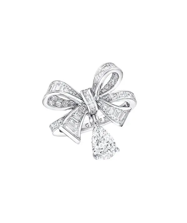 Graff Tilda's Bow Diamond Ring - White Gold