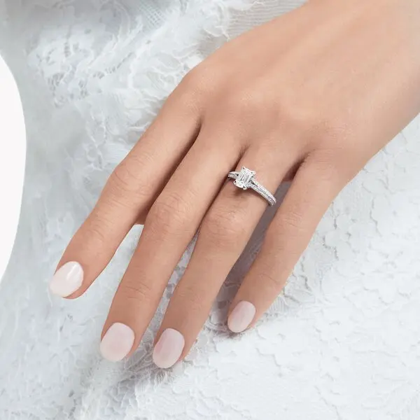 Graff Legacy Emerald Cut Diamond Ring