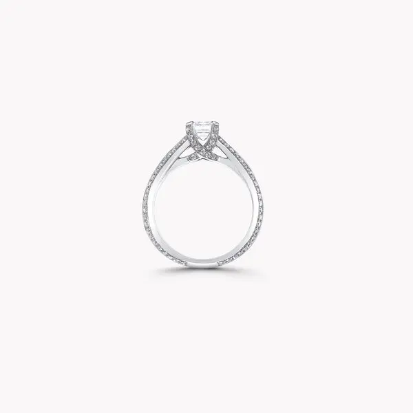 Graff Legacy Emerald Cut Diamond Ring