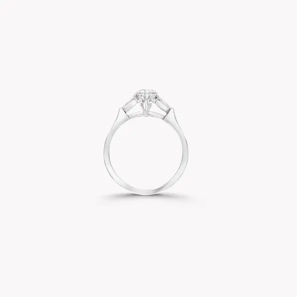 Graff Promise Pear Shape Diamond Engagement Ring - Platinum