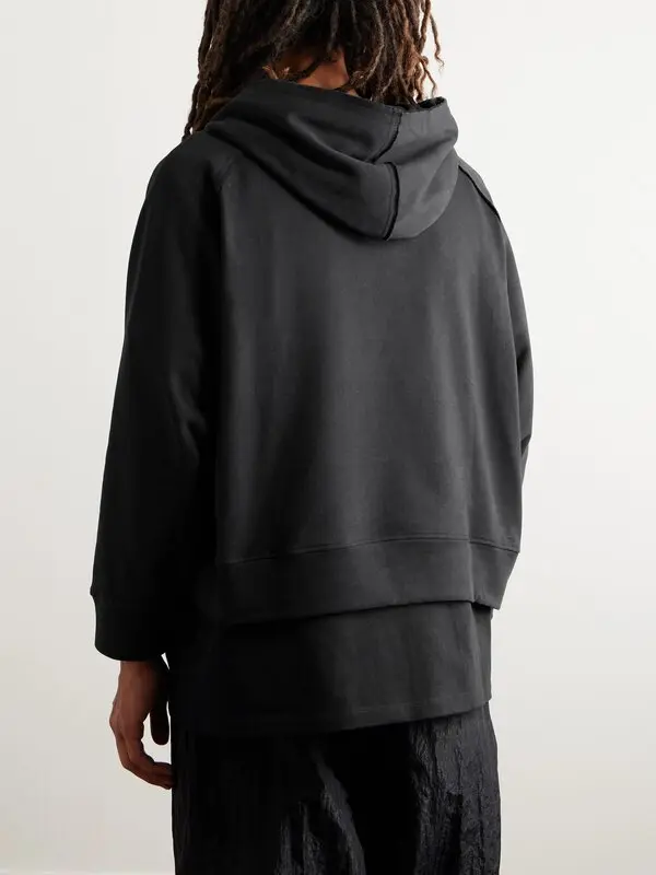 AIREI Organic Cotton-jersey Hoodie