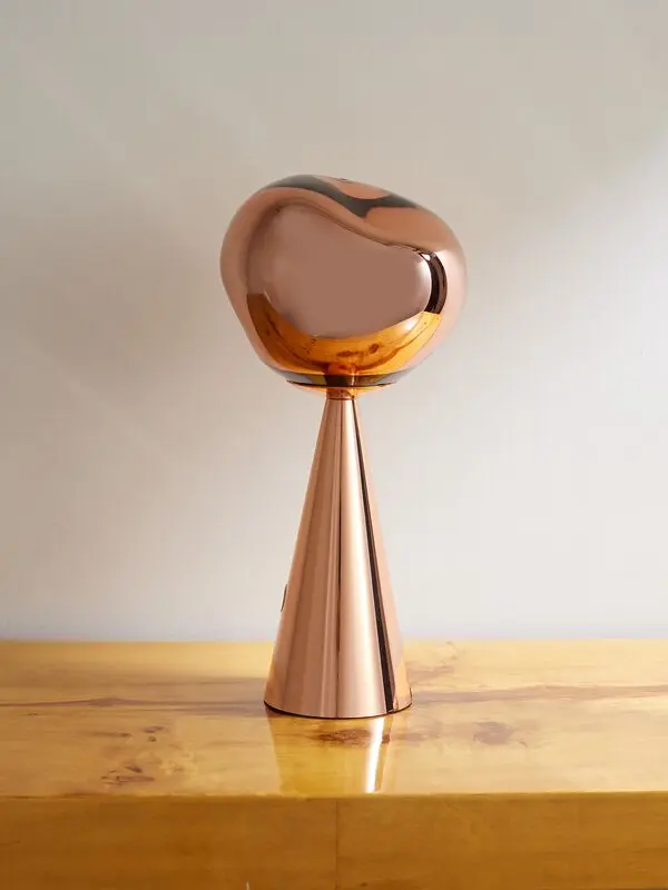 TOM DIXON Melt Portable Copper-tone Steel Lamp - Metallic