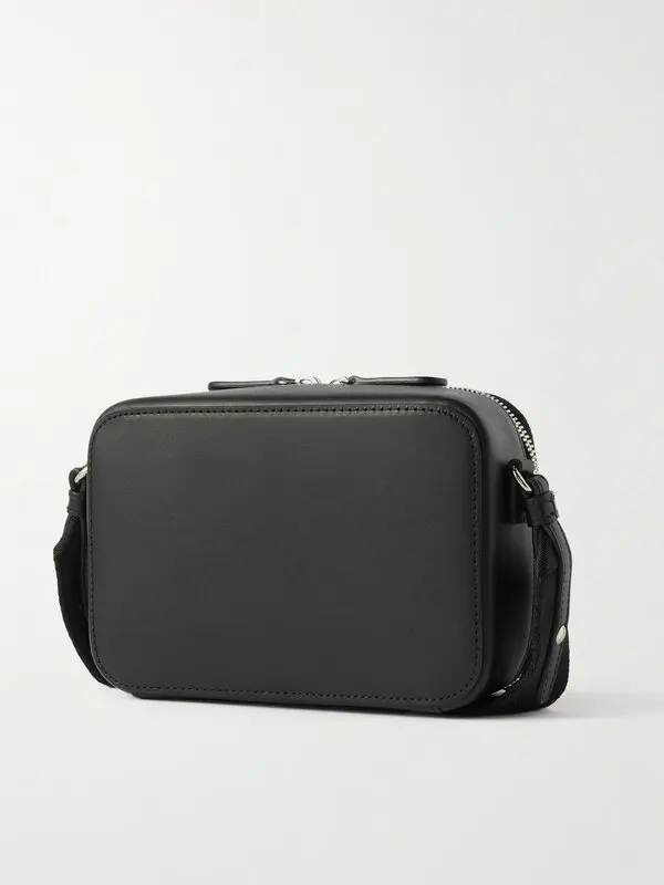 A.p.c. Leather Messenger Bag